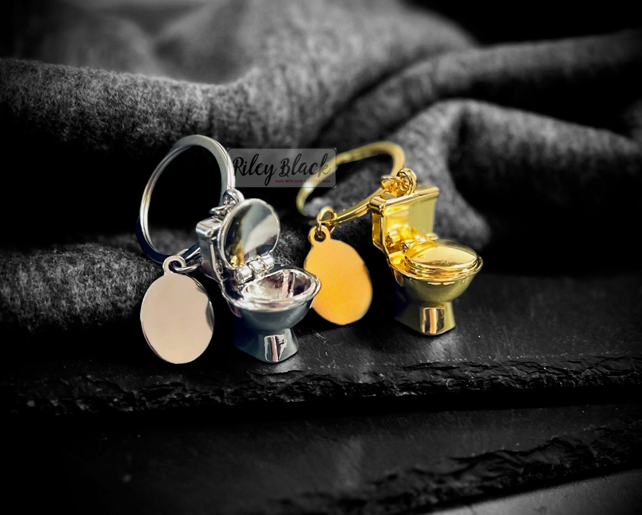 Toilet Keychains – Riley Black Designs