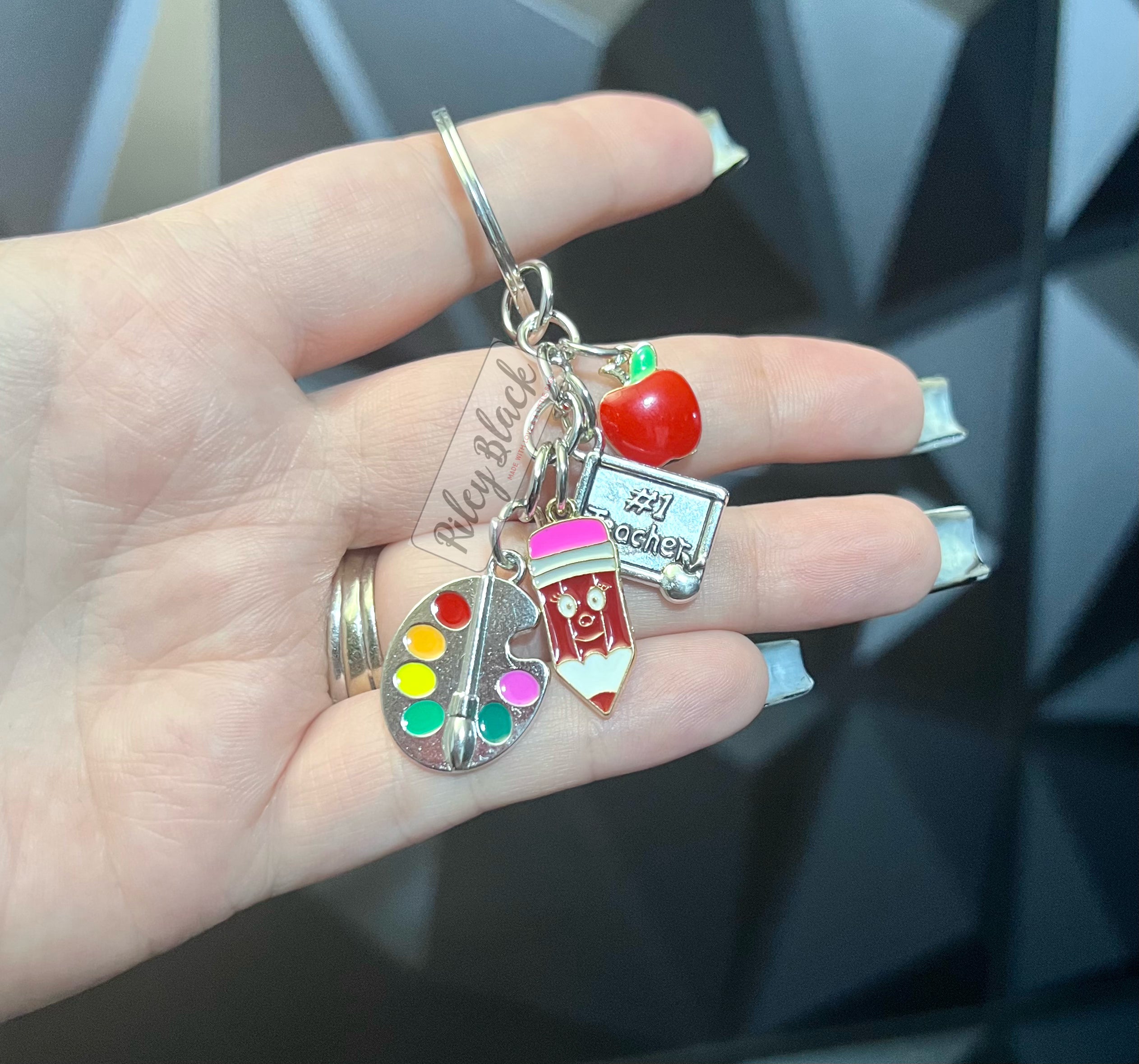 Teacher Keychains – Riley Black Designs